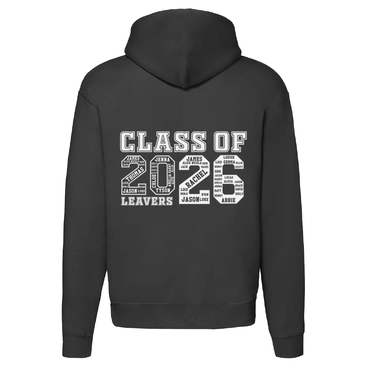 Print Chimp | School and College Leavers Hoodie | Leavers 2026 Designs